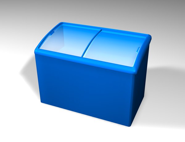 3d ice chest model