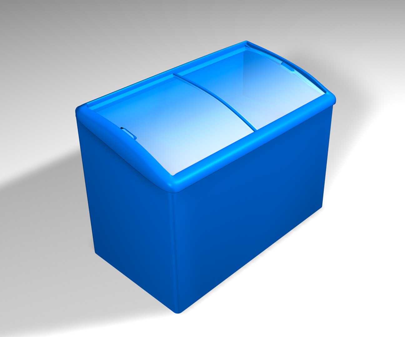 3d ice chest model