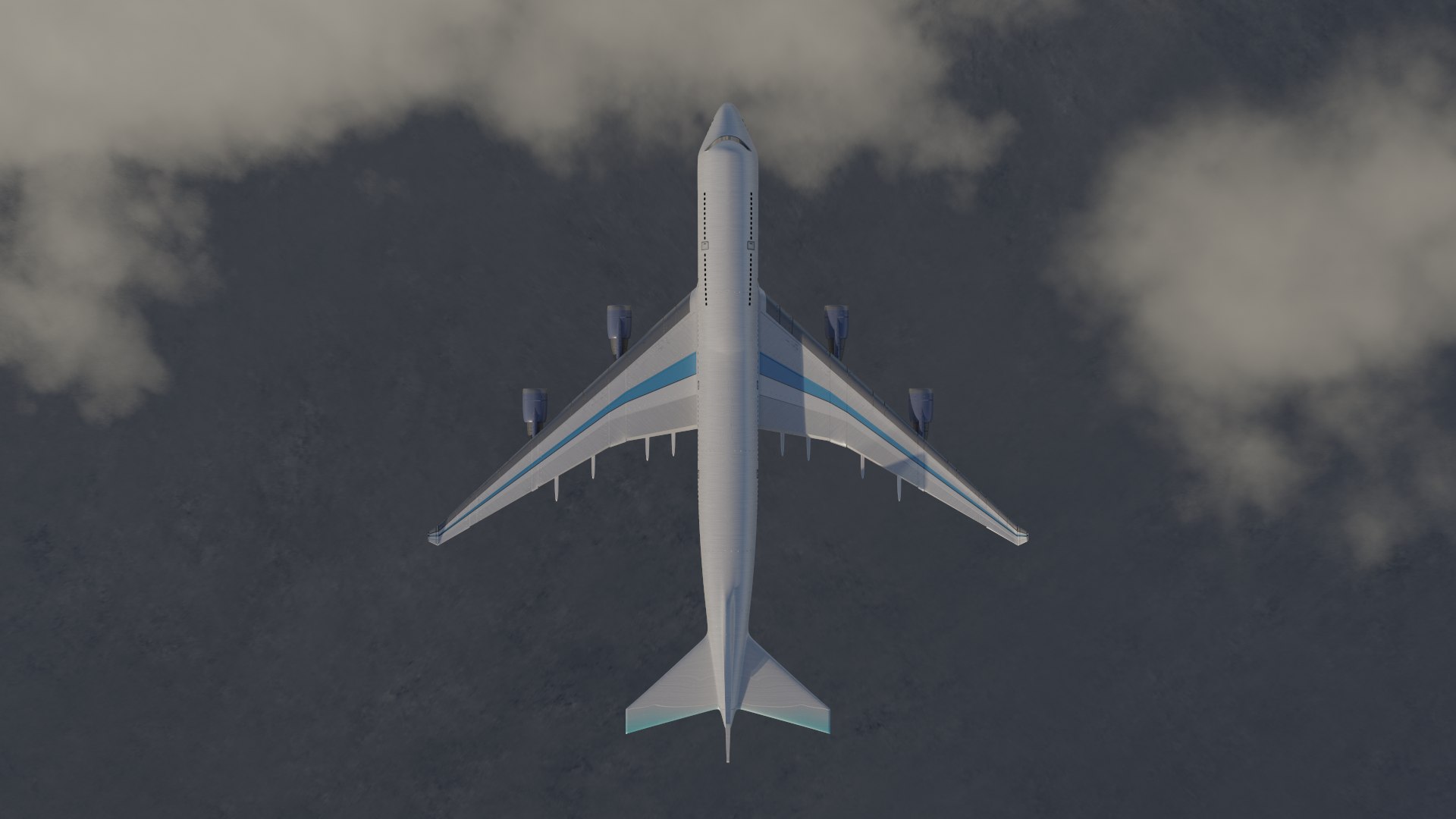 3D Airplane Boeing 747-400 Model - TurboSquid 1920322