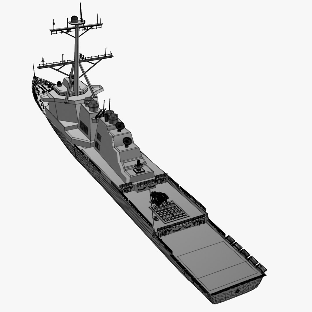 3d Uss Decatur Ddg-73