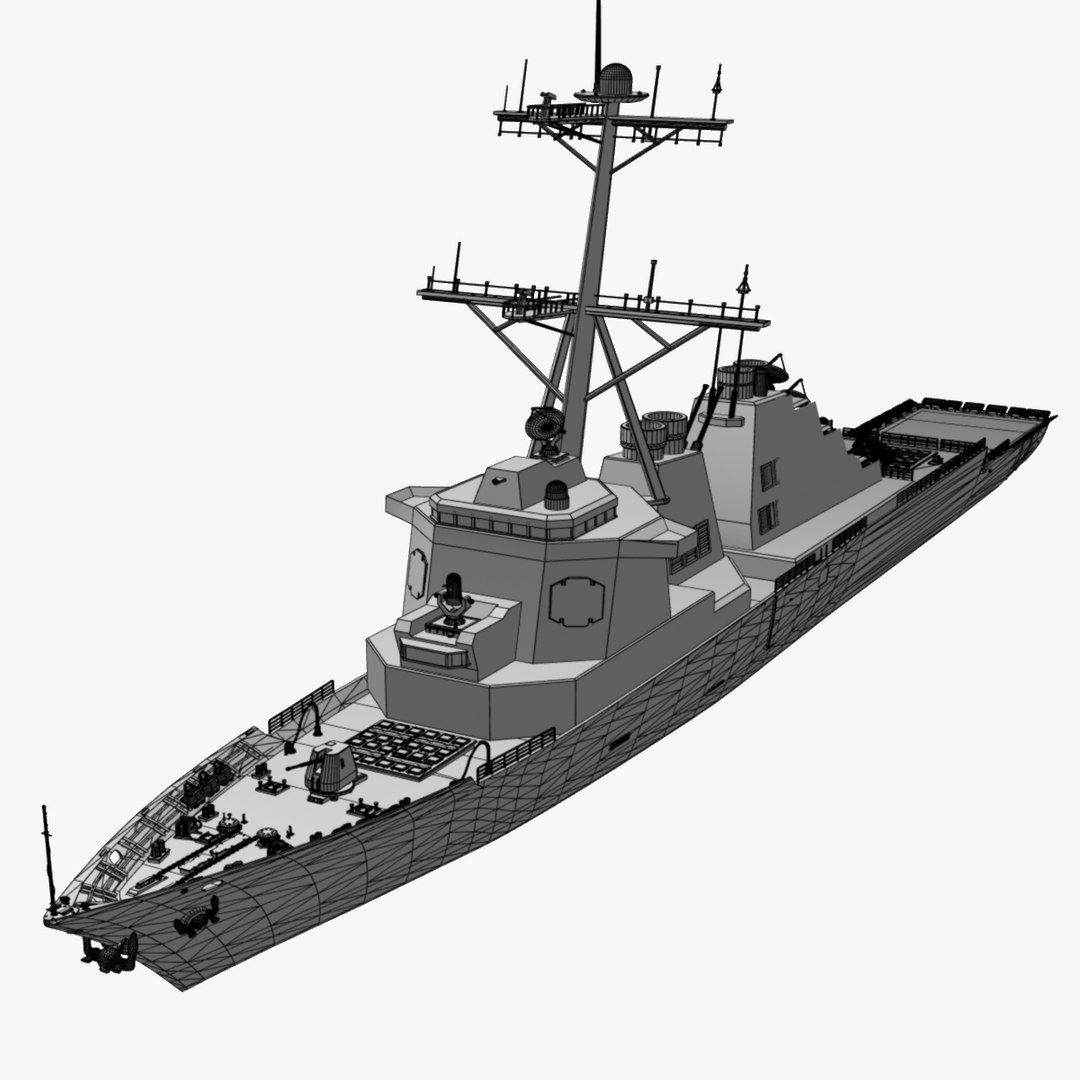 3d Uss Decatur Ddg-73