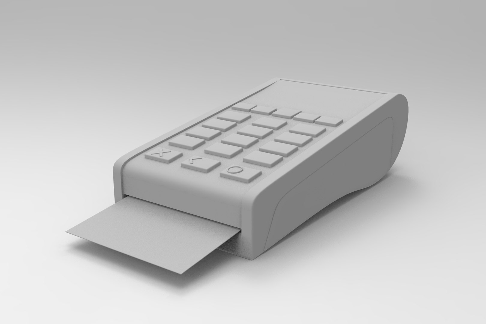 POS Machine 3D - TurboSquid 1898396