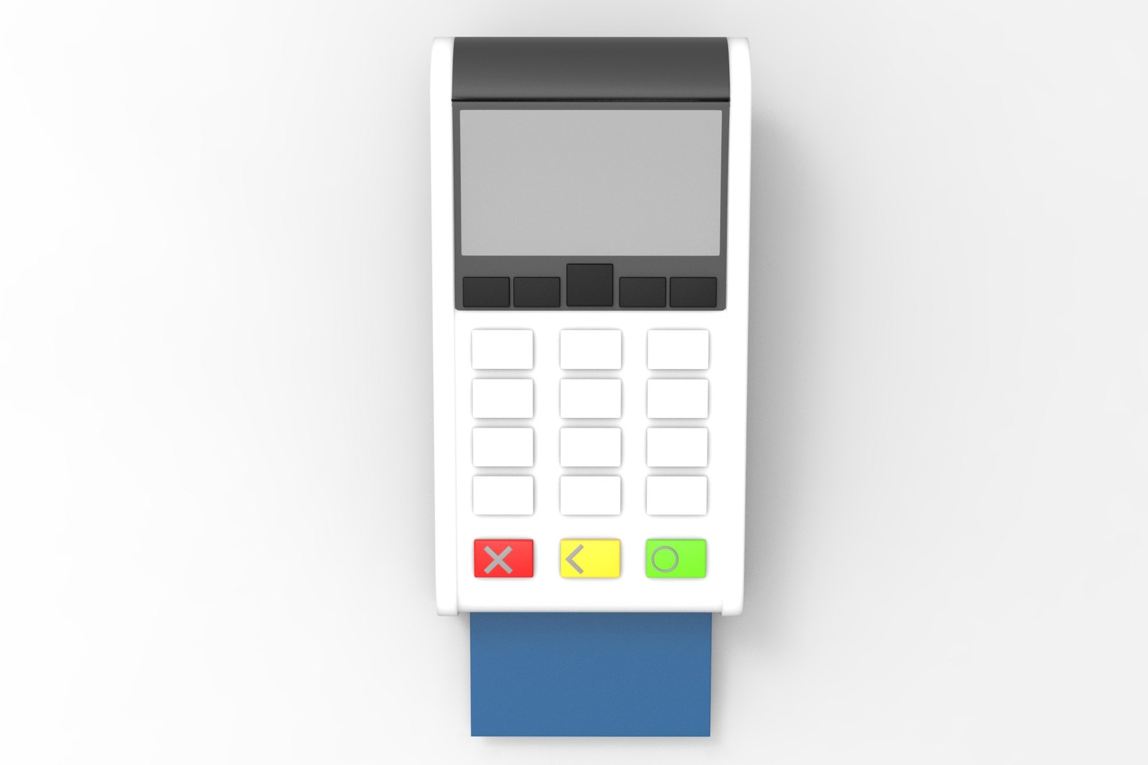 POS Machine 3D - TurboSquid 1898396