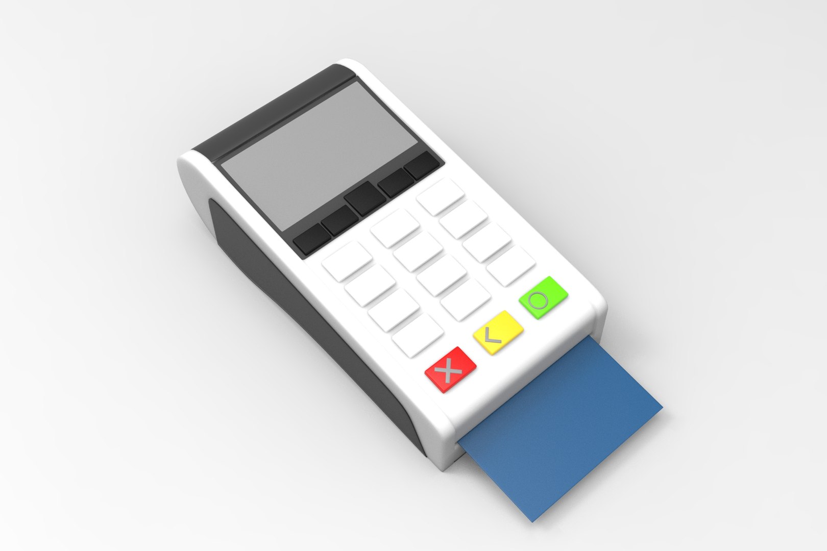 POS Machine 3D - TurboSquid 1898396