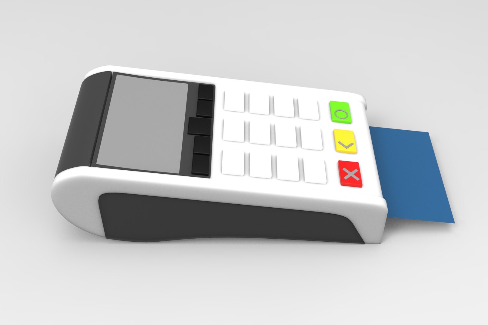 POS Machine 3D - TurboSquid 1898396