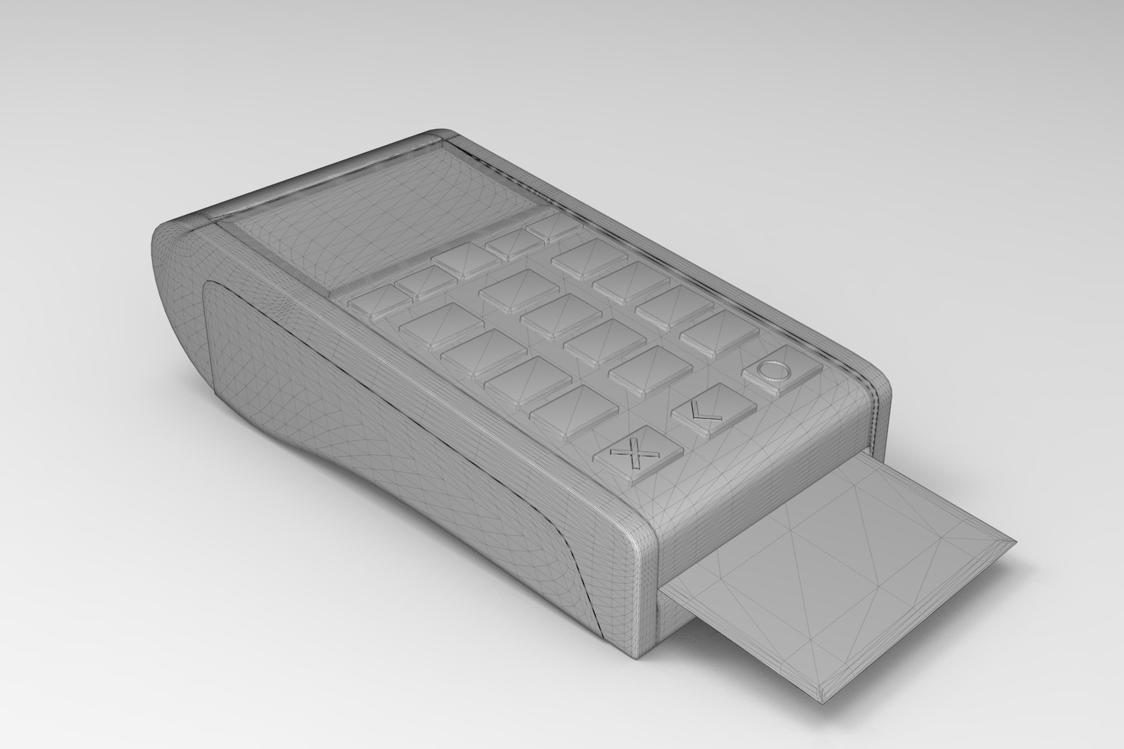 POS Machine 3D - TurboSquid 1898396