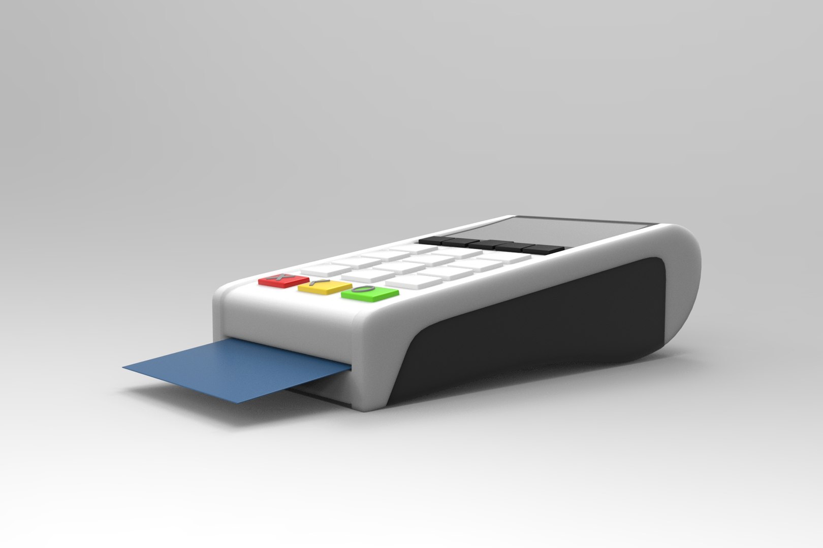 POS Machine 3D - TurboSquid 1898396