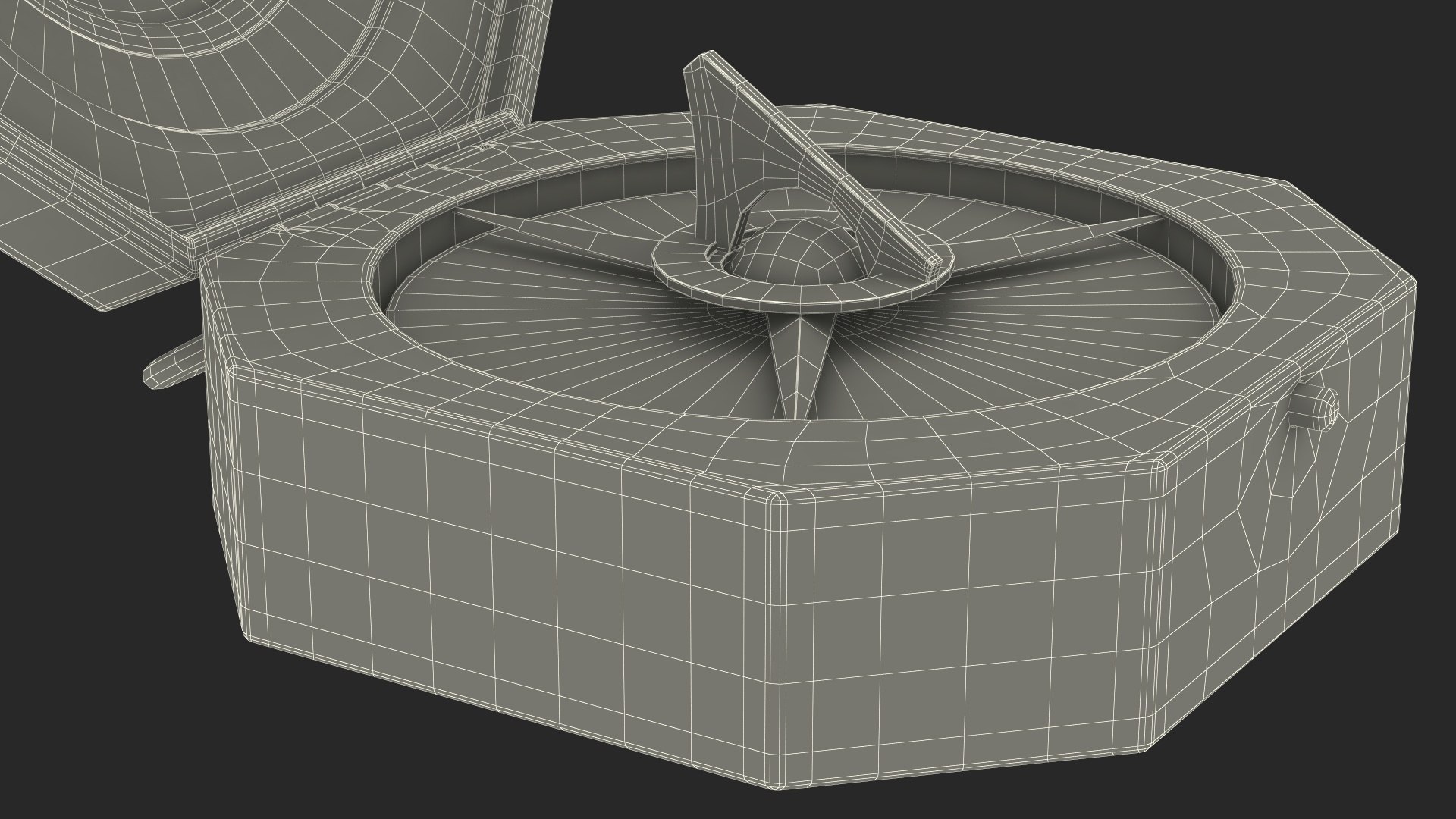 3D Jack Sparrow Compass Open - TurboSquid 2146531