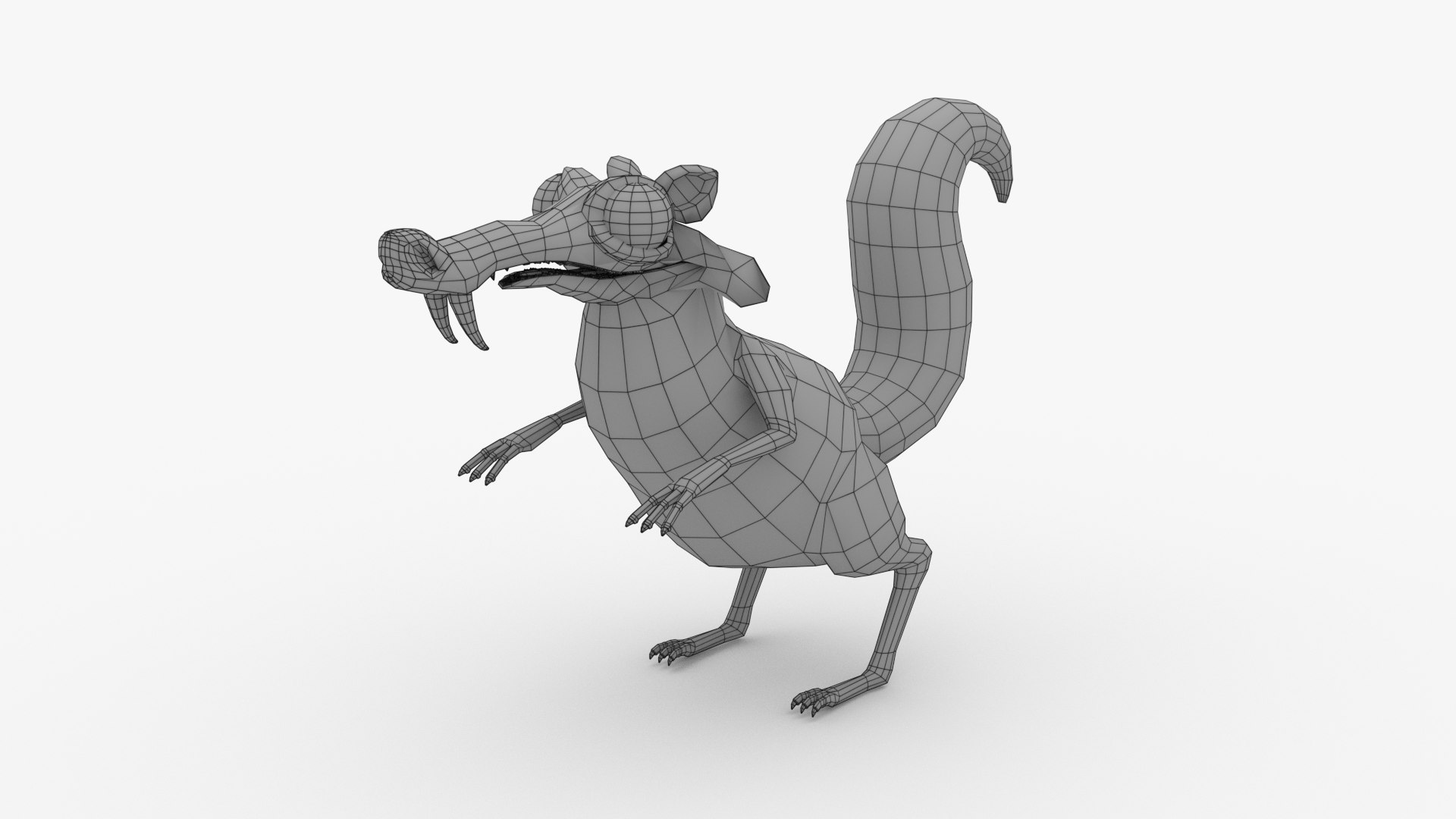 Scrat - Ice Age 3D Model - TurboSquid 2398994