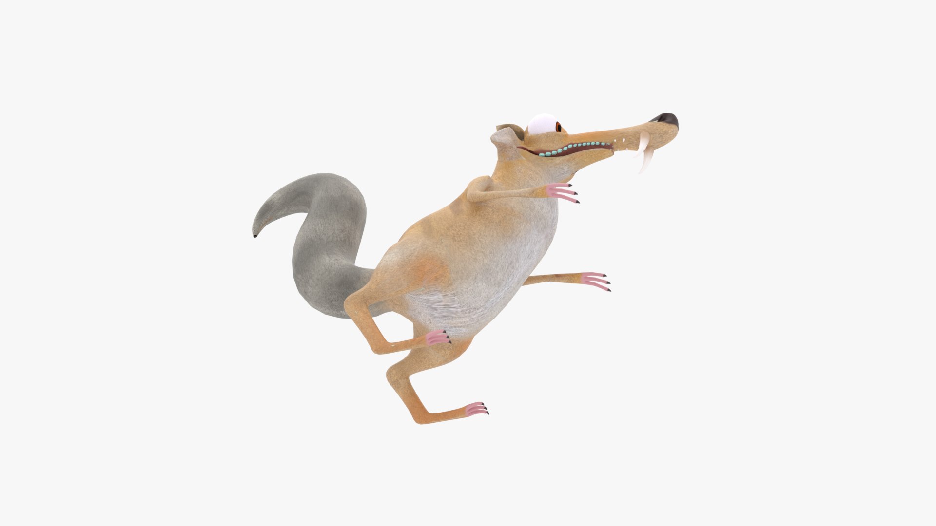 Scrat - Ice Age 3D Model - TurboSquid 2398994