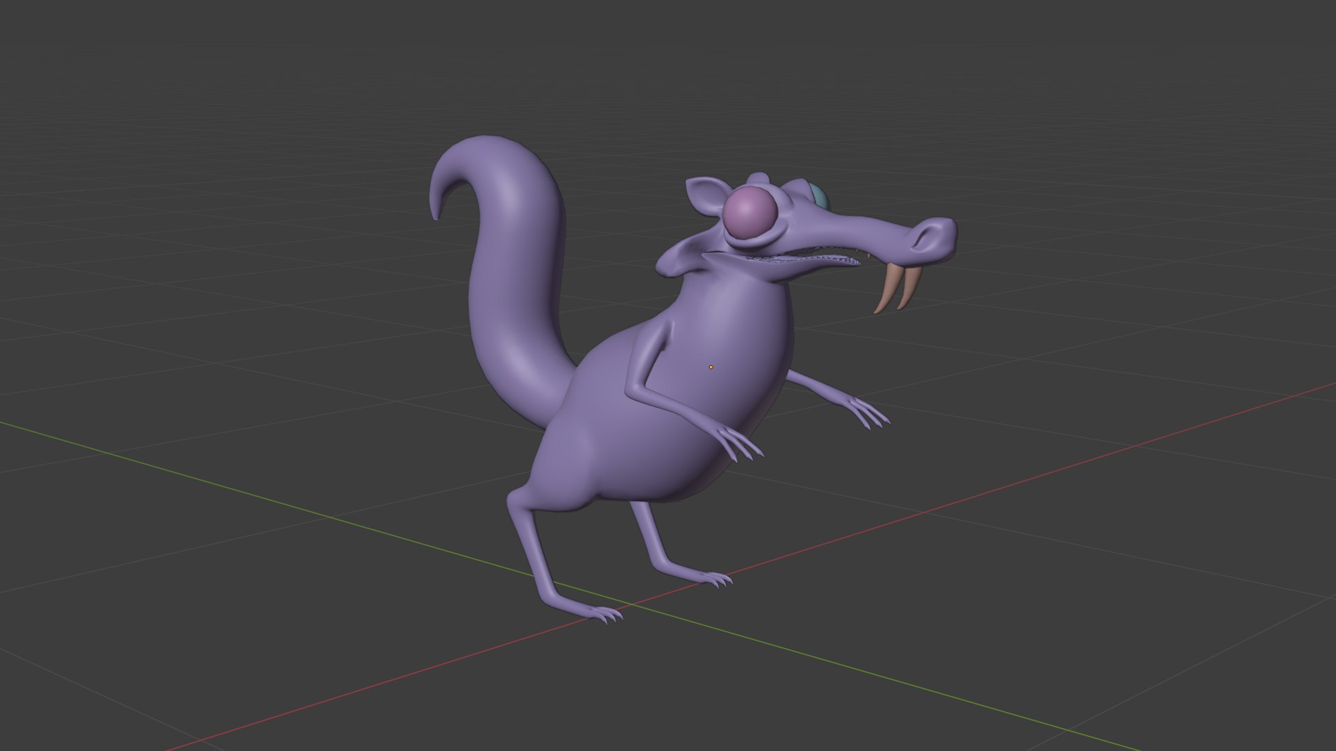 Scrat - Ice Age 3D Model - TurboSquid 2398994