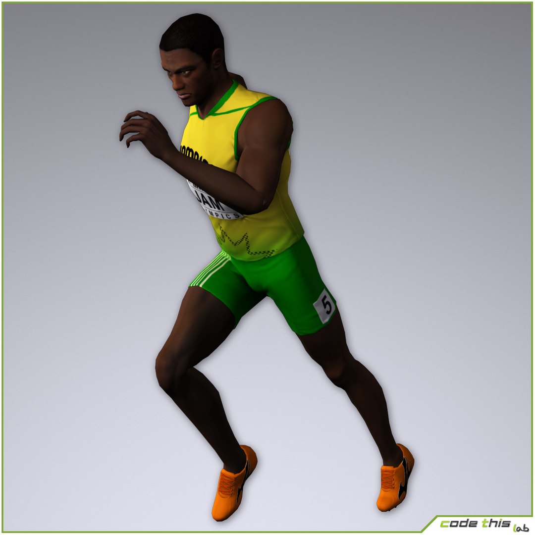 3d Run Model