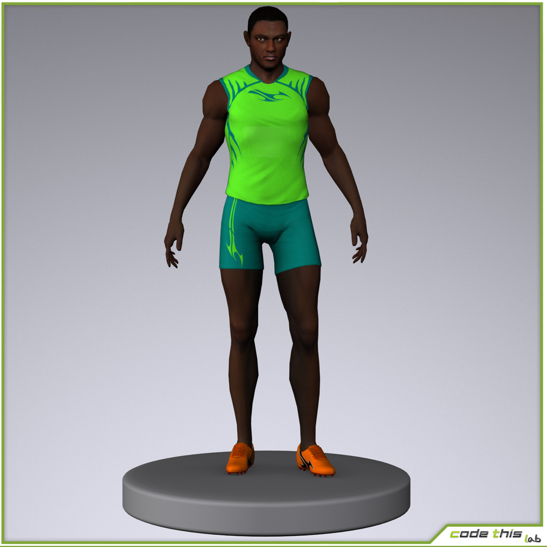 3d Run Model