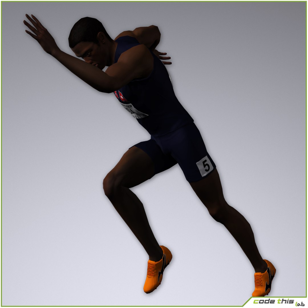 3d Run Model