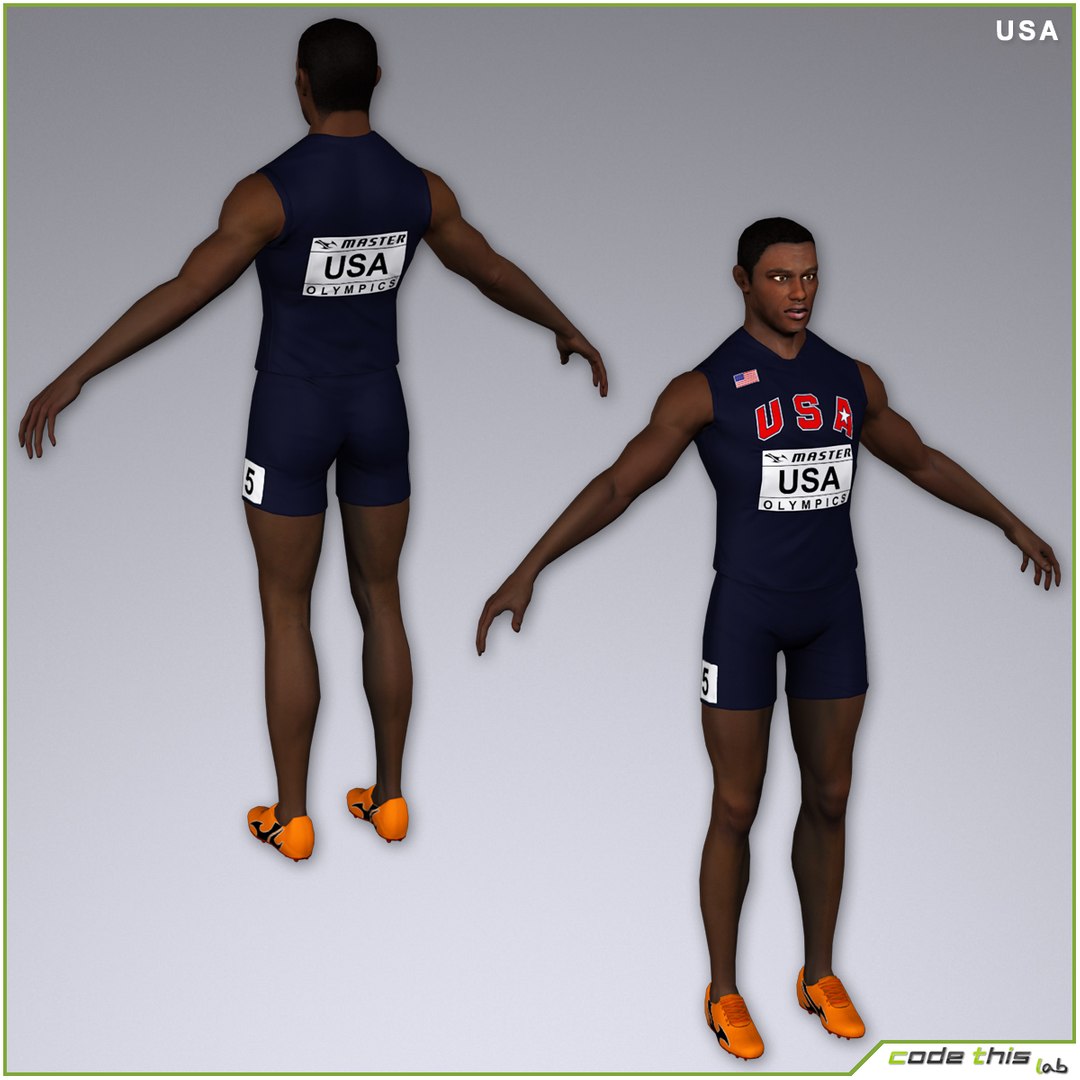 3d Run Model
