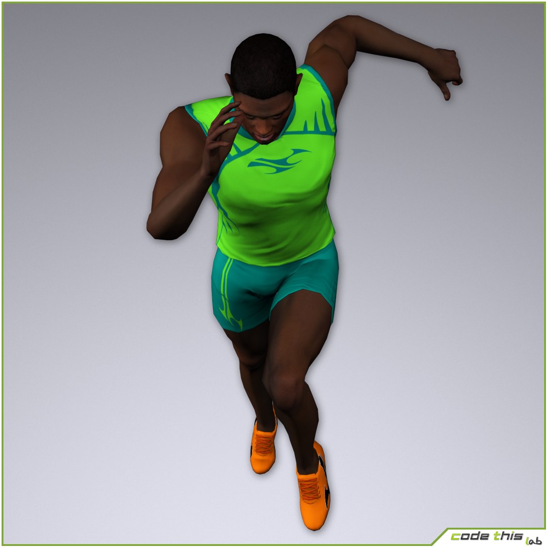 3d Run Model