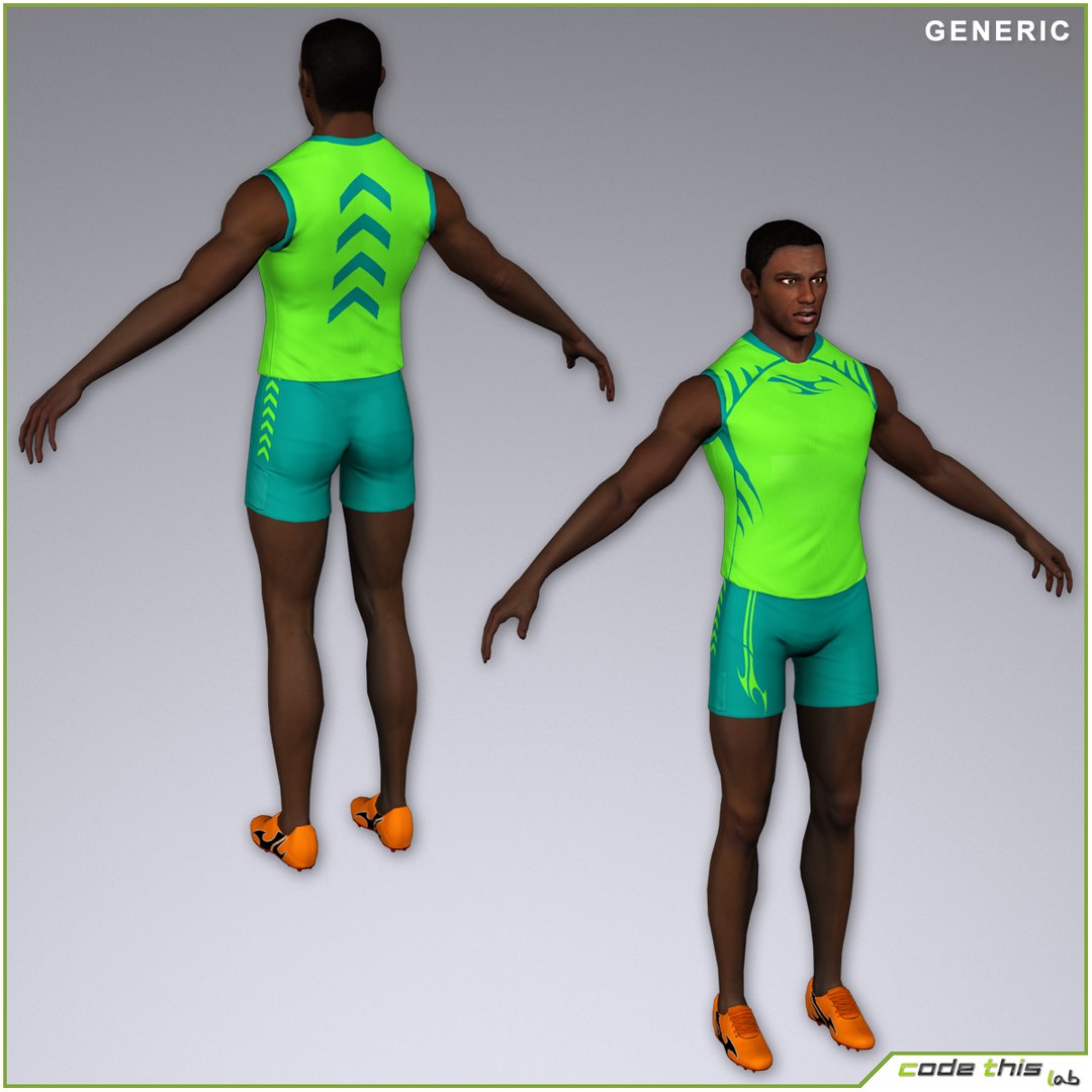 3d Run Model