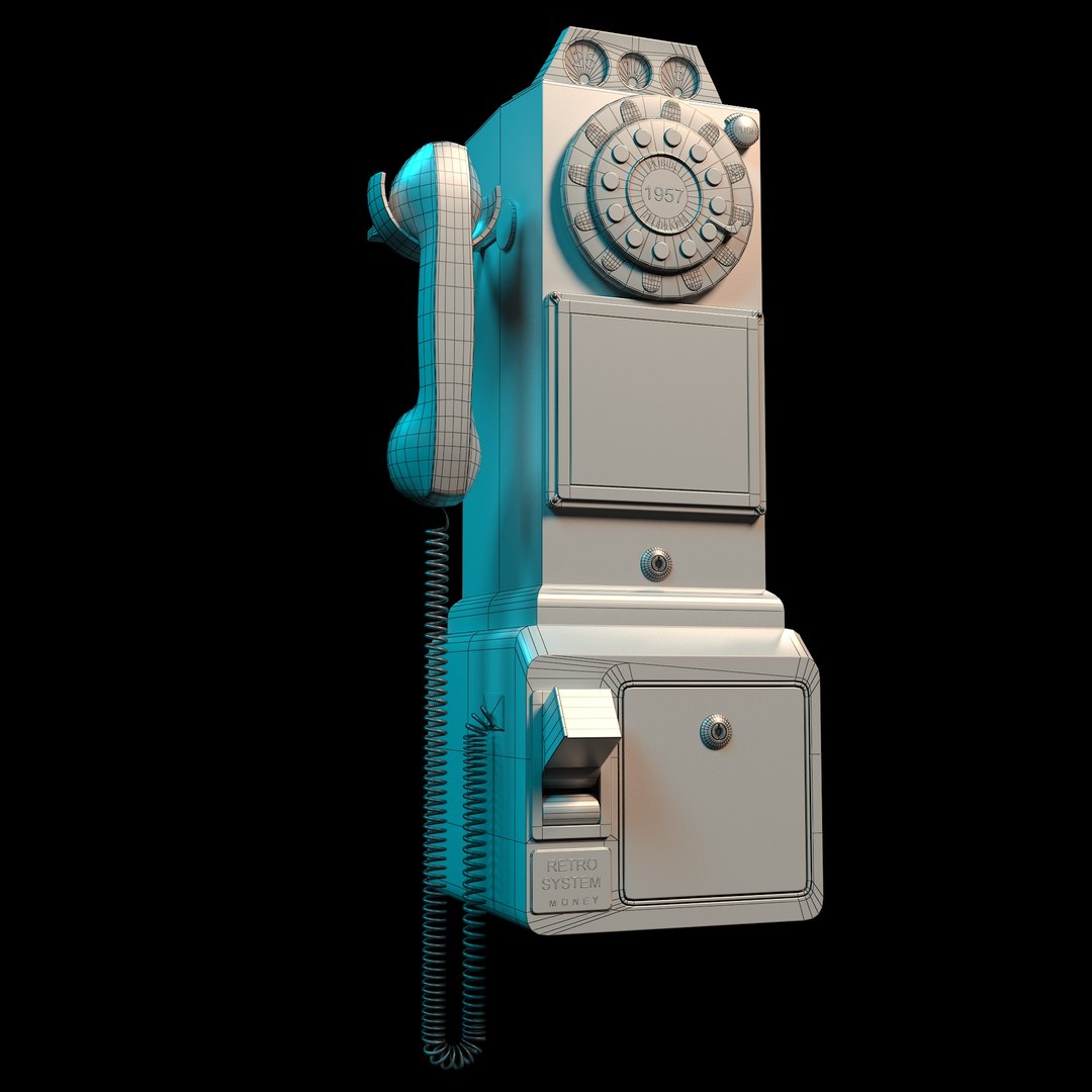 Telephone Electronic 3D Model - TurboSquid 1572807