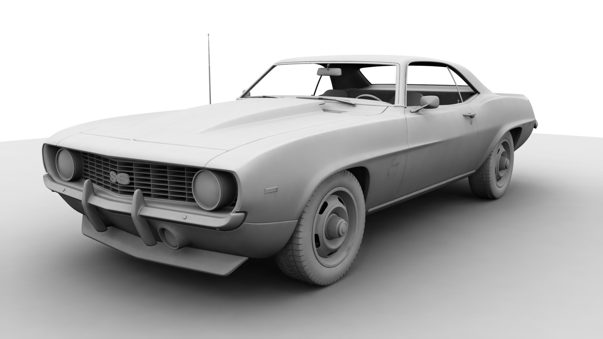 3D Chevrolet Camaro Ss Model - TurboSquid 1622584