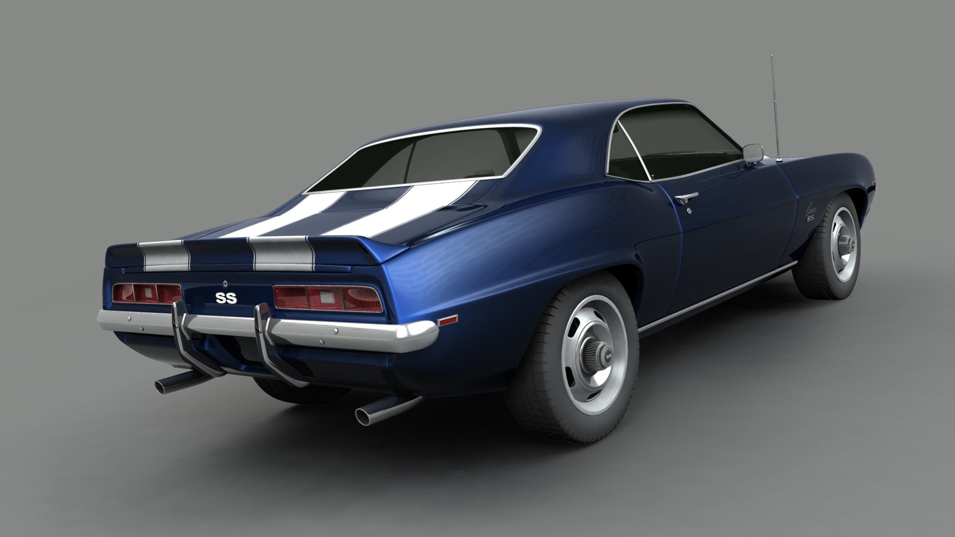 3D Chevrolet Camaro Ss Model - TurboSquid 1622584