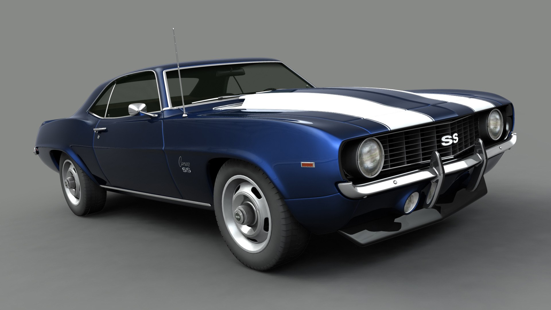 3D Chevrolet Camaro Ss Model - TurboSquid 1622584