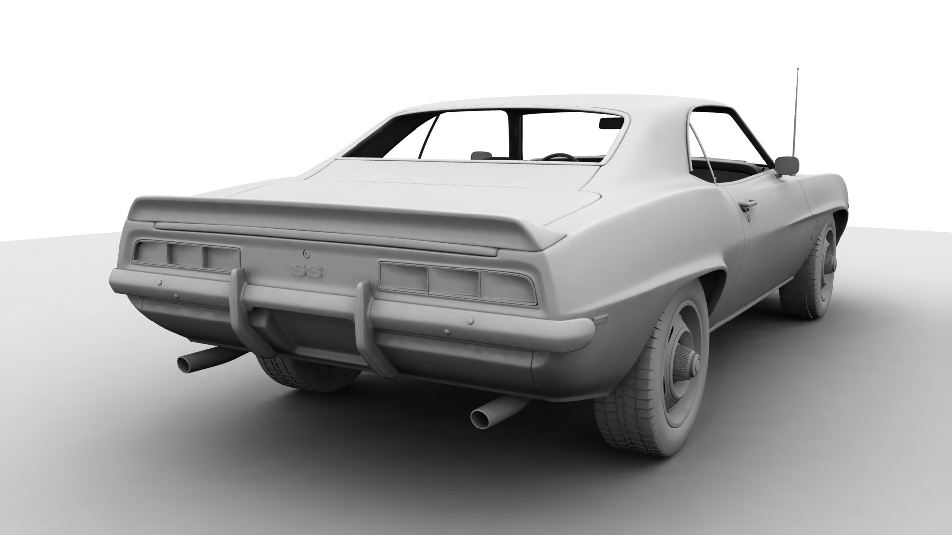 3D Chevrolet Camaro Ss Model - TurboSquid 1622584