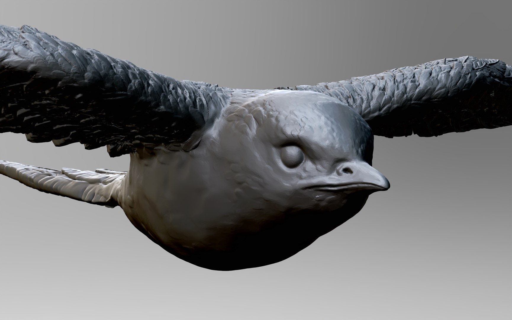 Swallow bird print 3D model - TurboSquid 1733797