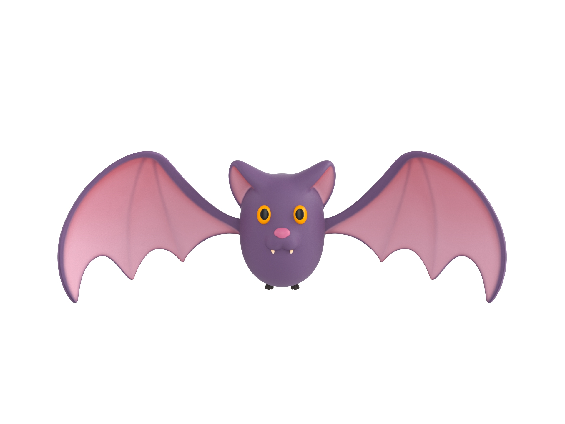 3D model cartoon bat - TurboSquid 1615787