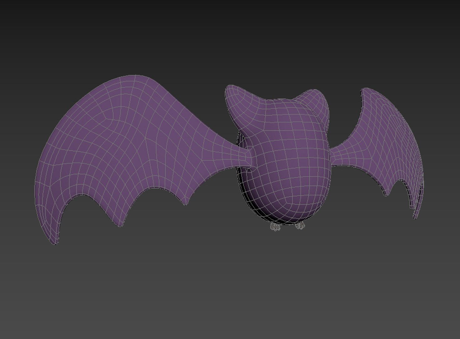 3D model cartoon bat - TurboSquid 1615787