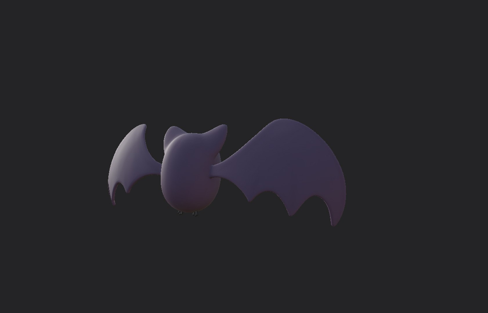 3D Model Cartoon Bat - TurboSquid 1615787