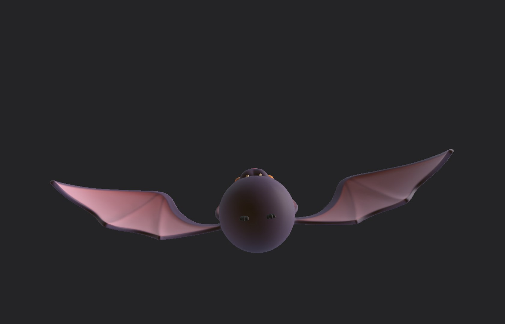 3D Model Cartoon Bat - TurboSquid 1615787