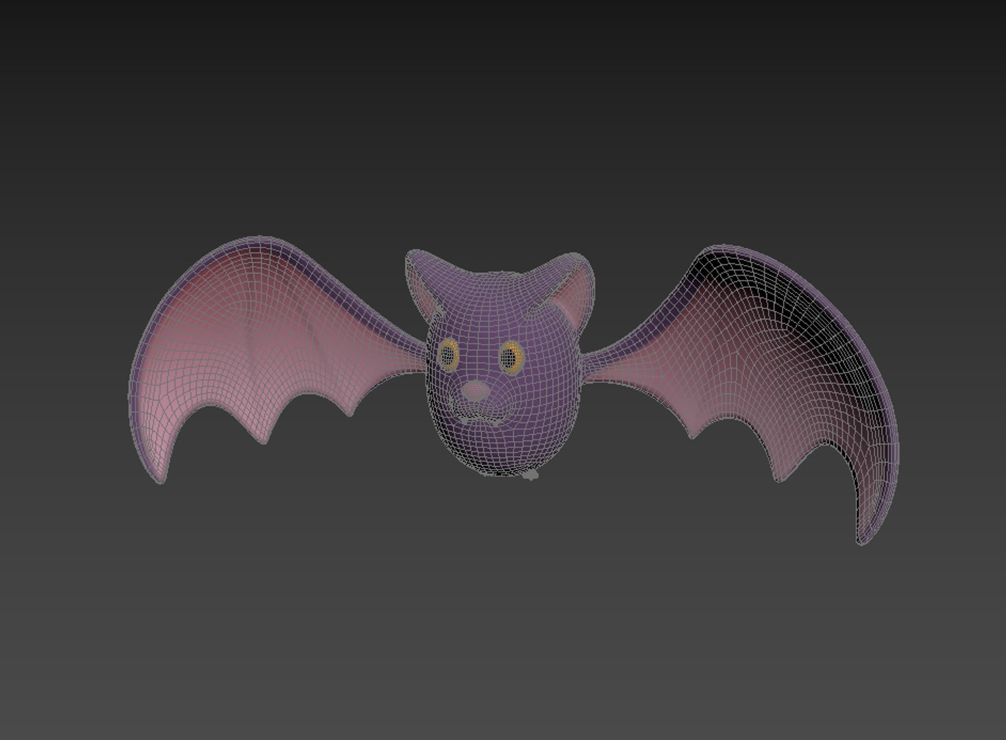 3D model cartoon bat - TurboSquid 1615787