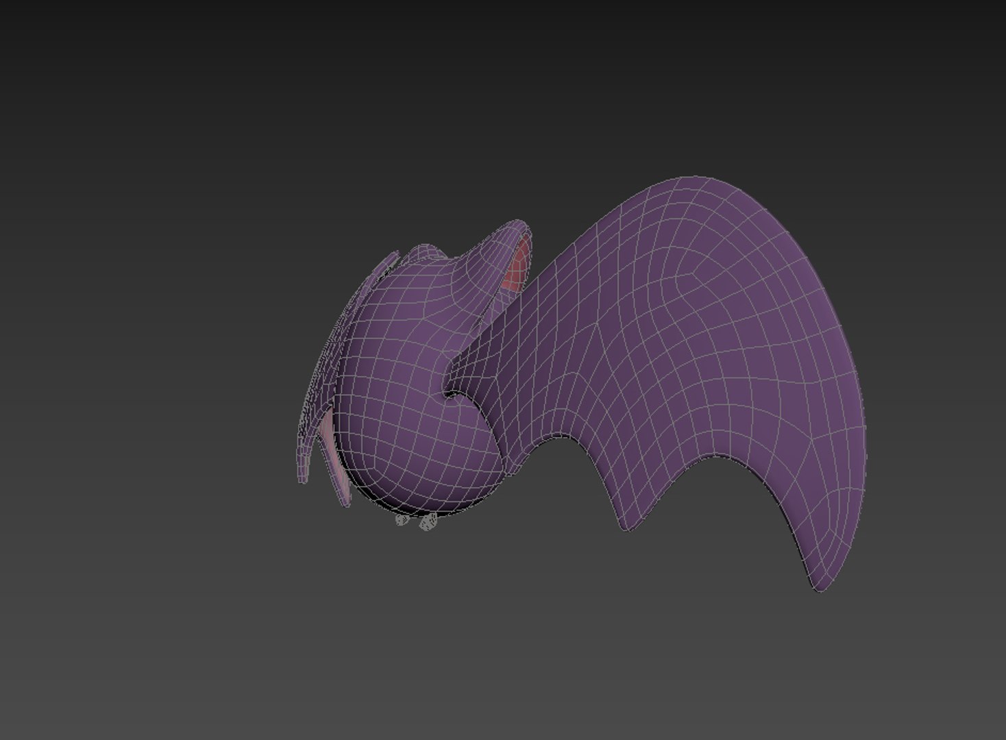 3D model cartoon bat - TurboSquid 1615787