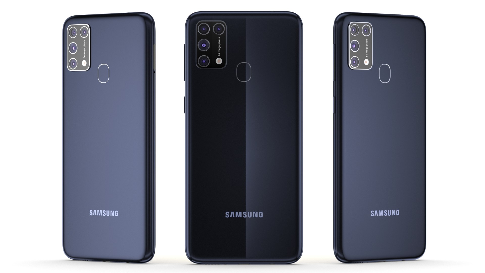 Samsung Galaxy M31 3D Model - TurboSquid 1555929