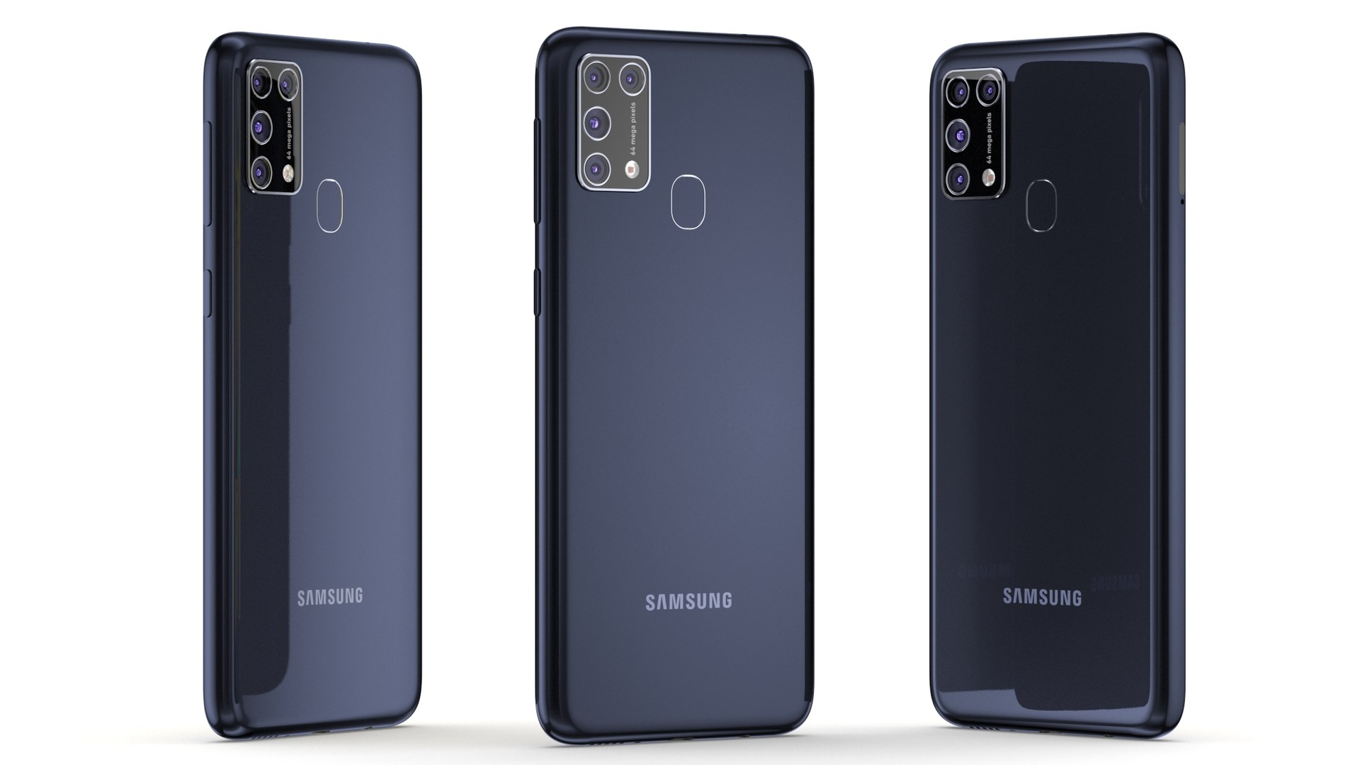 Samsung Galaxy M31 3D Model - TurboSquid 1555929