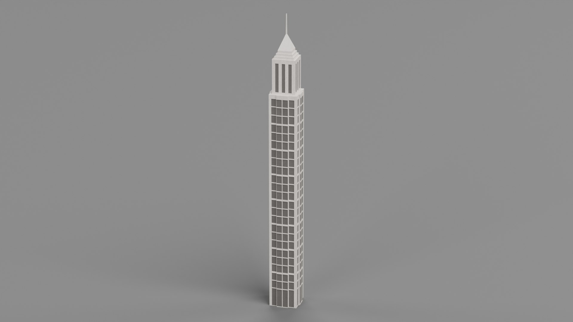 3D Paper Skyscraper 12 Model - TurboSquid 2184787