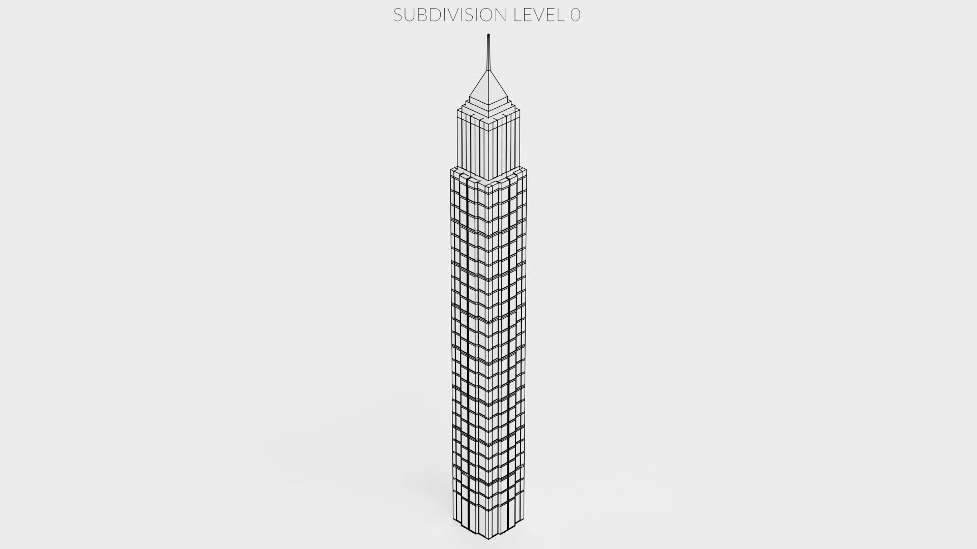 3D Paper Skyscraper 12 Model - TurboSquid 2184787