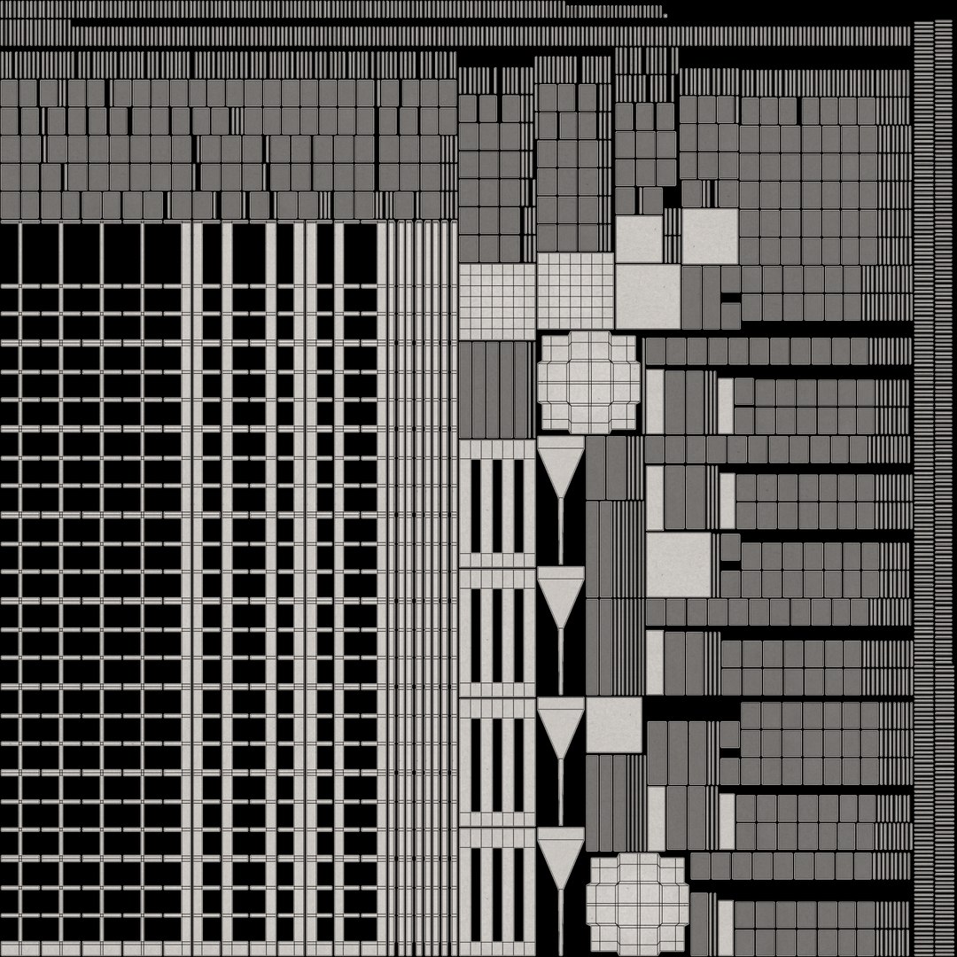 3D Paper Skyscraper 12 Model - TurboSquid 2184787