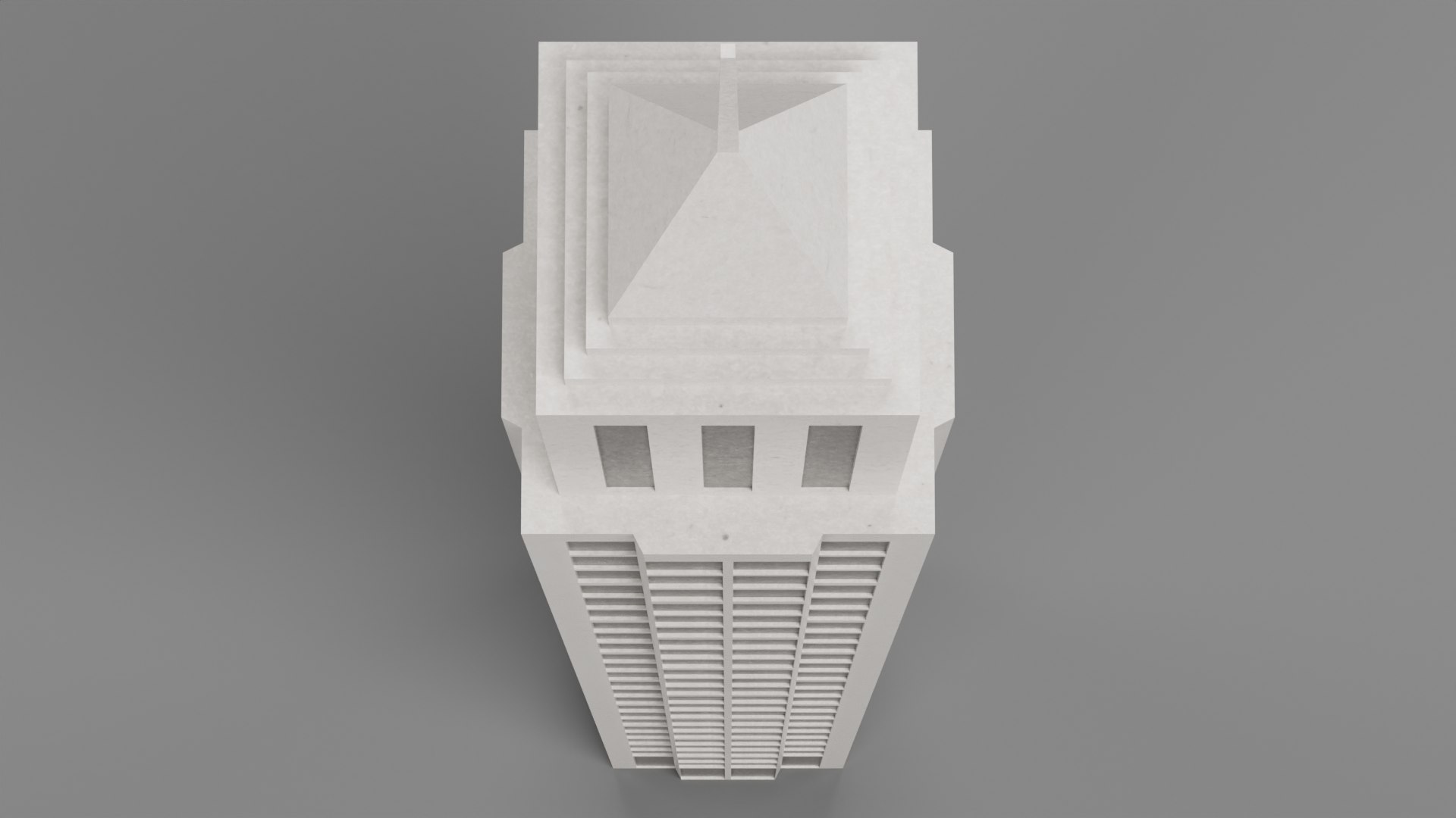 3D Paper Skyscraper 12 Model - TurboSquid 2184787