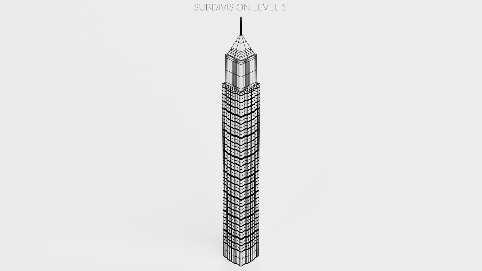 3D Paper Skyscraper 12 Model - TurboSquid 2184787
