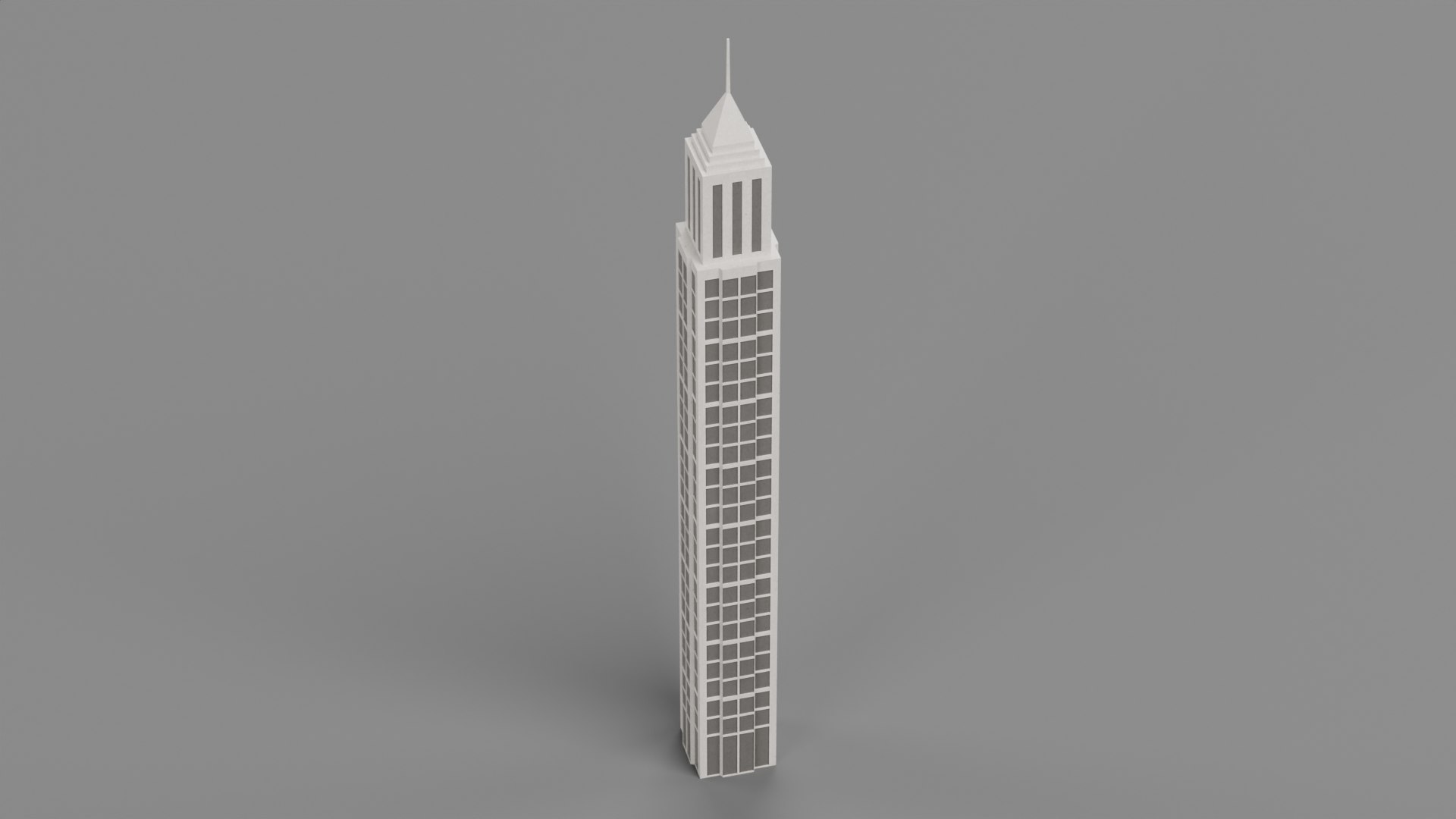 3D Paper Skyscraper 12 Model - TurboSquid 2184787