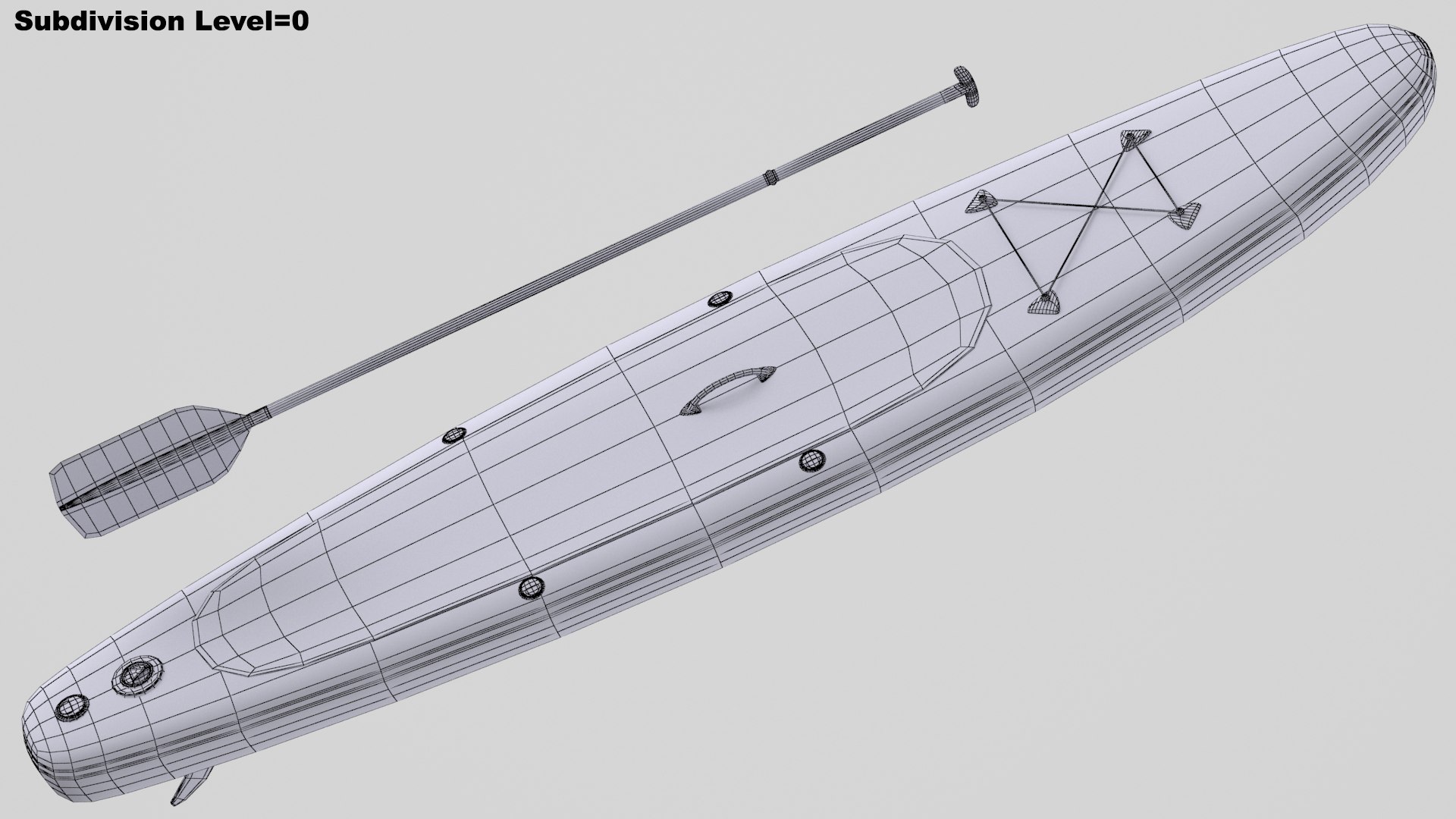 3D Stand Up Paddle Board 01 - TurboSquid 1912946