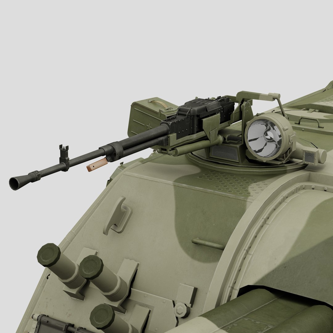 2s19 Msta-s Tanks Msta 3d Max