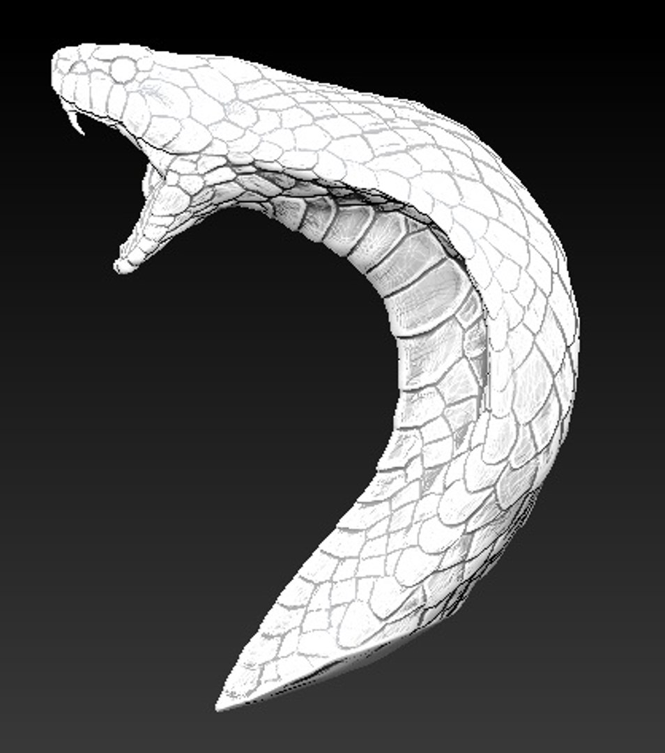 3d cobra head