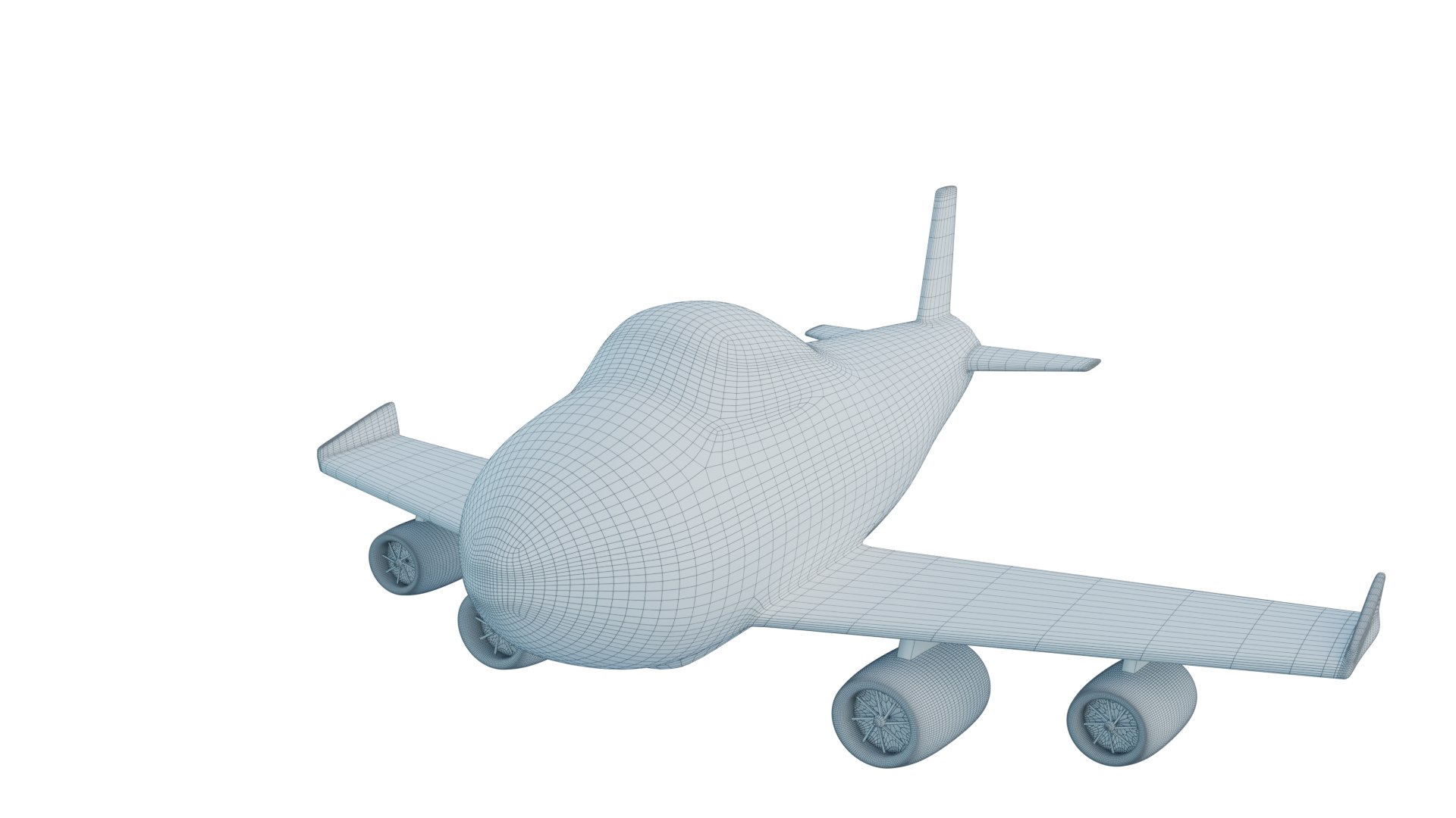Airplane cartoon model - TurboSquid 1834068