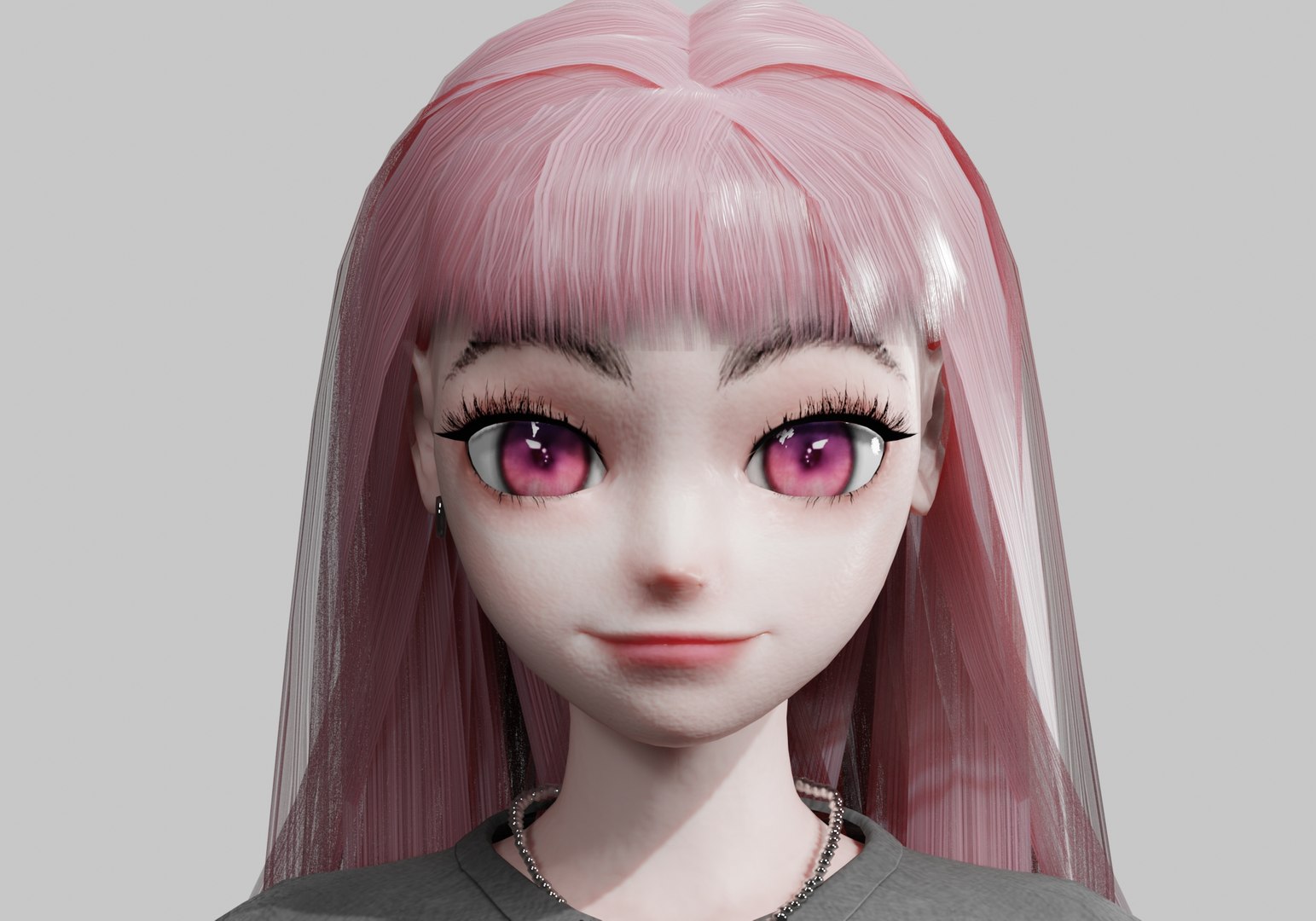 3d Cute Classic Girl V34989 Model Turbosquid 2281845