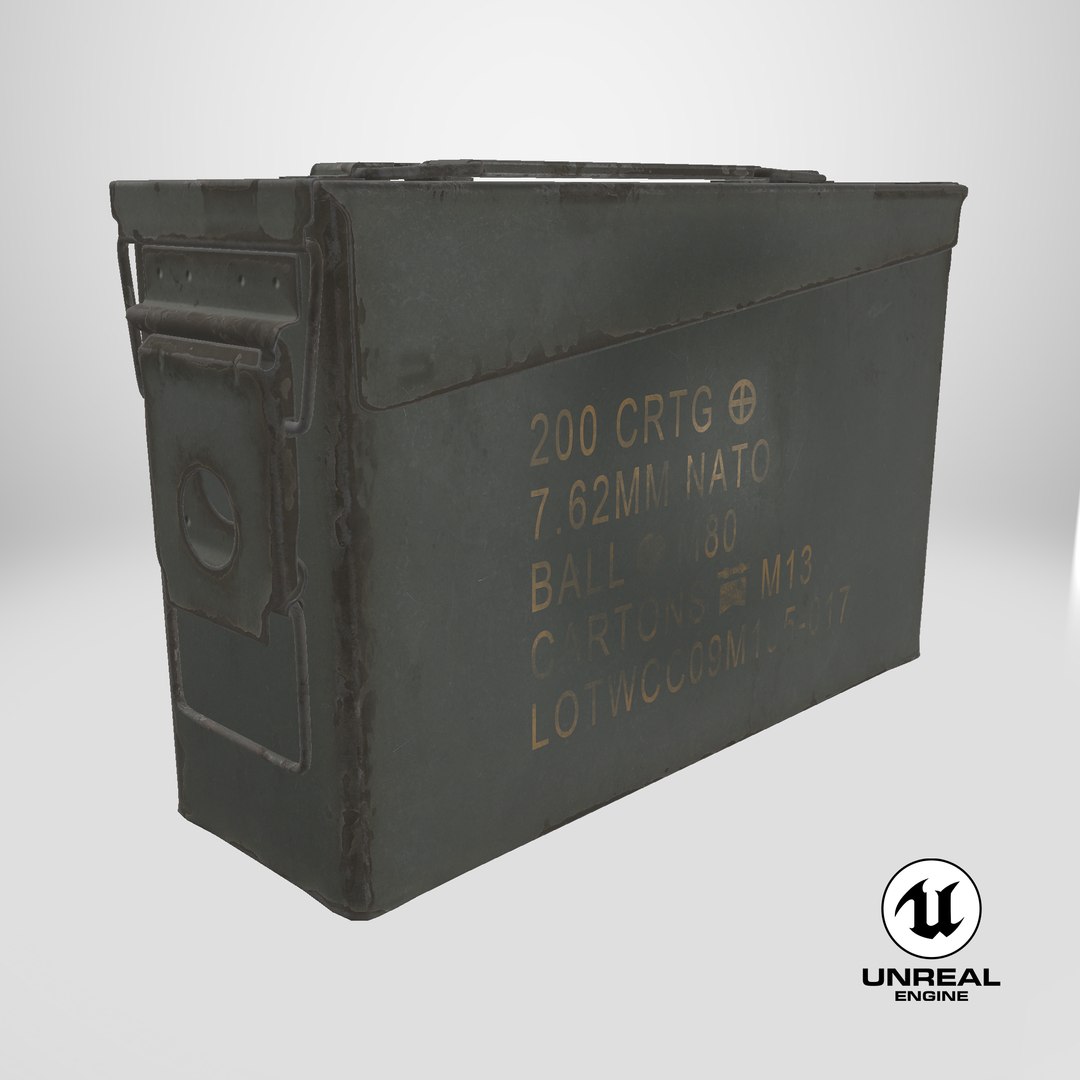 3D Ammo Box(1) Model - TurboSquid 2355644