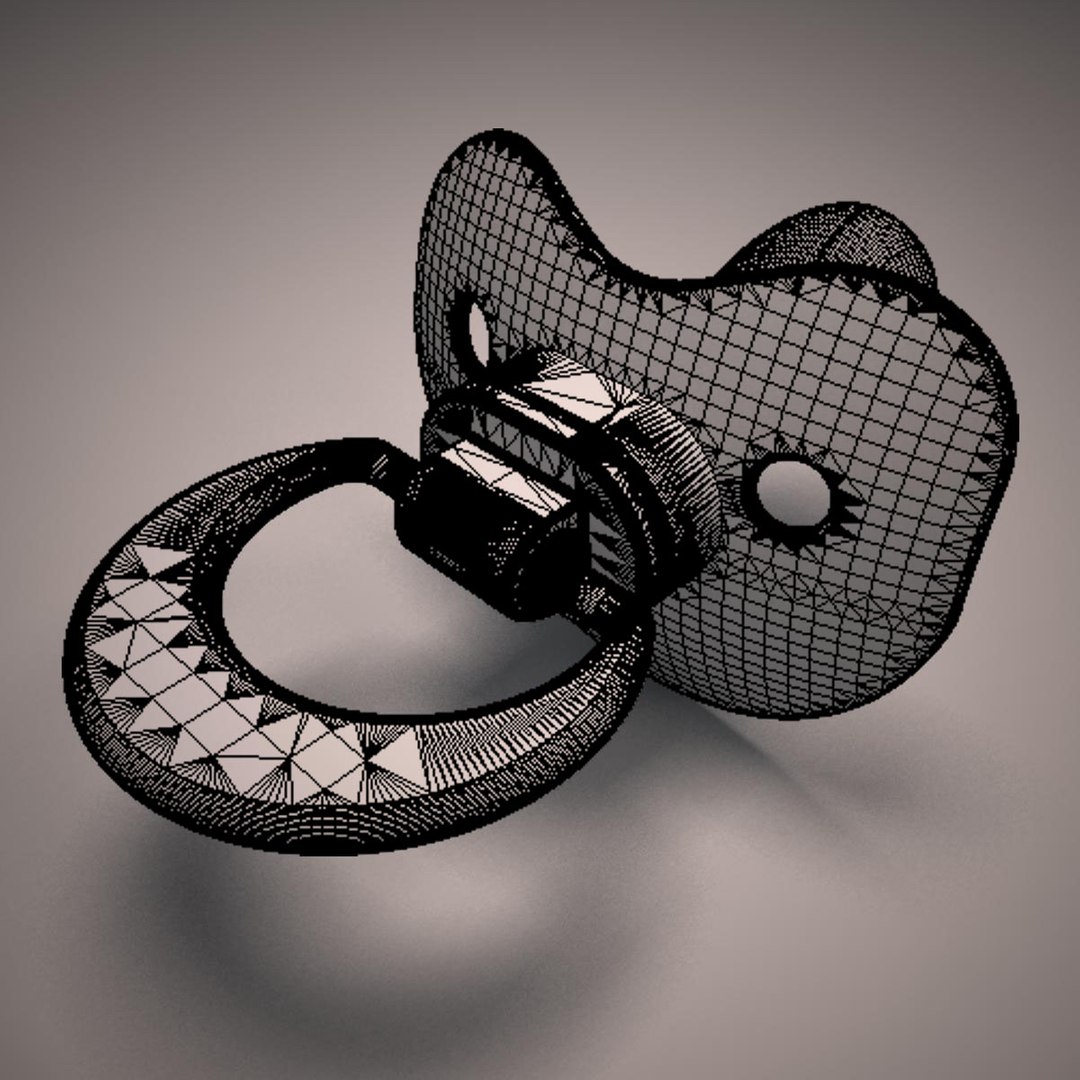 3d pacifier