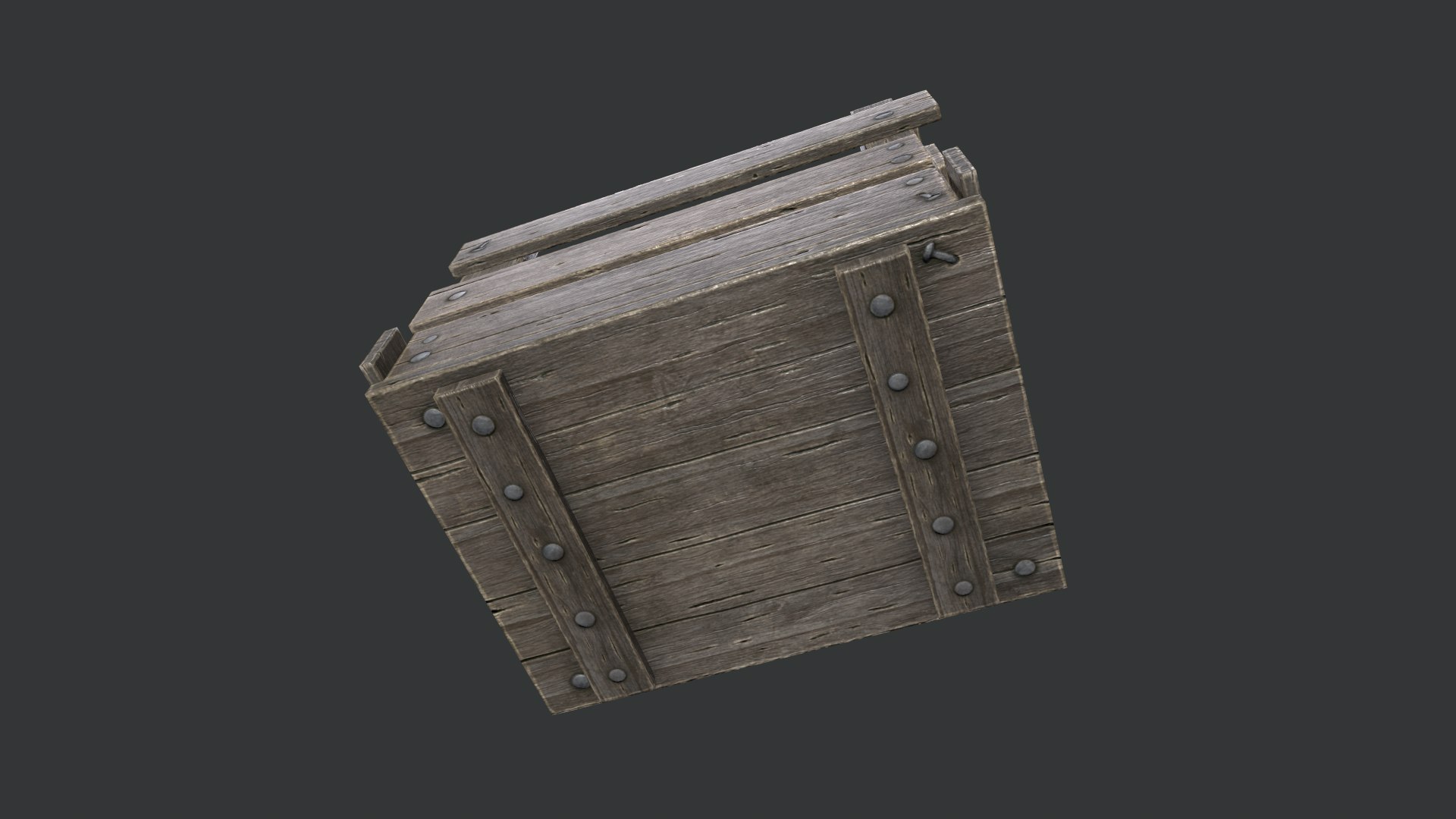 3D model box chest - TurboSquid 1362352