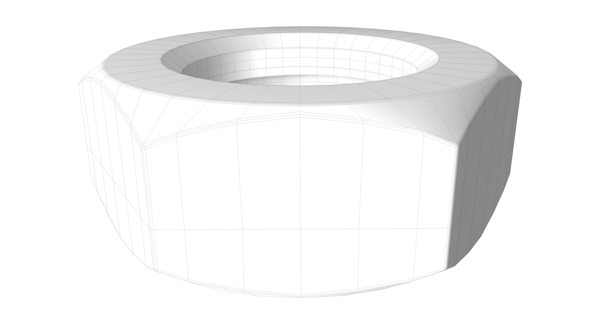 Nuts hardware tool 3D model - TurboSquid 1684116